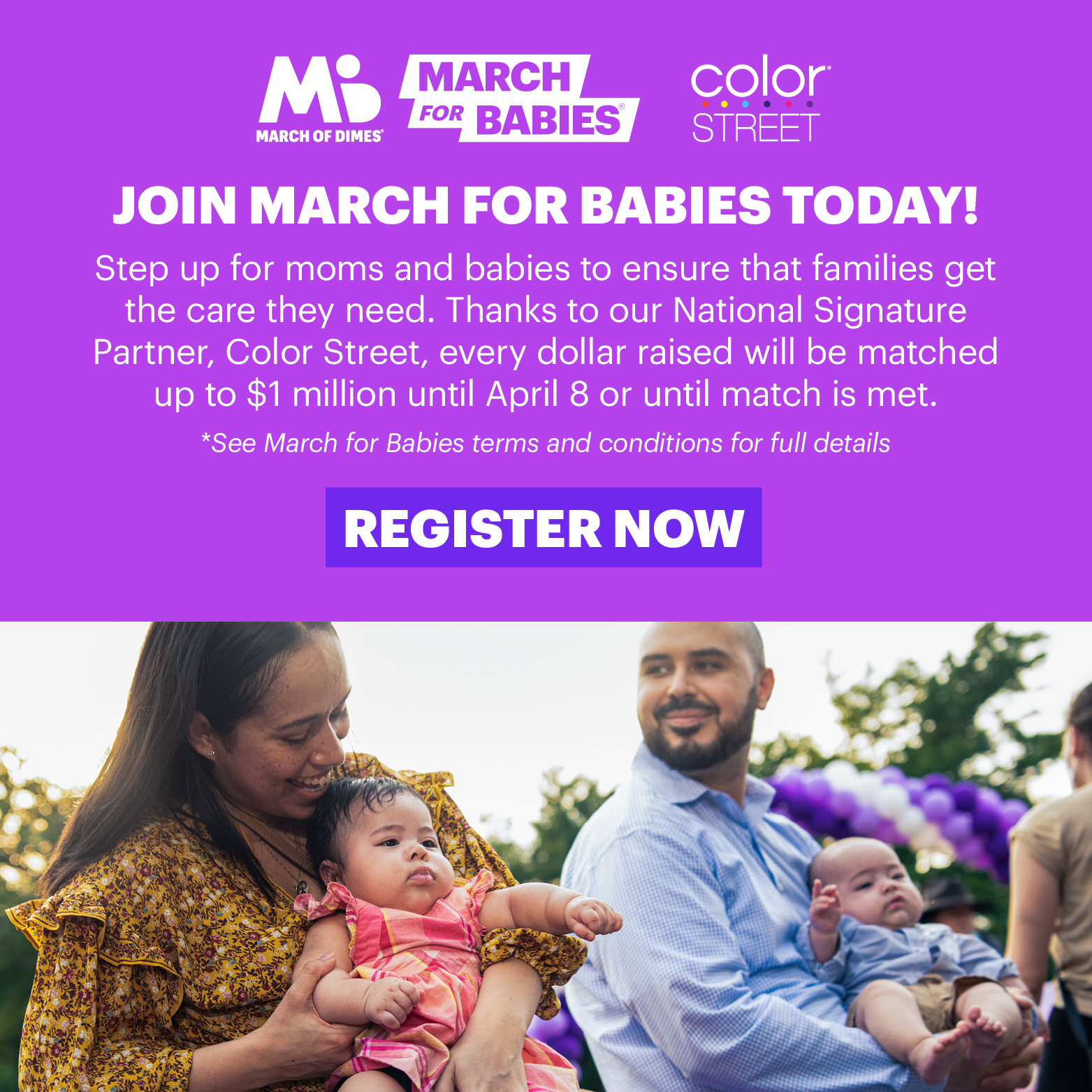 March for Babies: A Mother of A Movement - March of Dimes